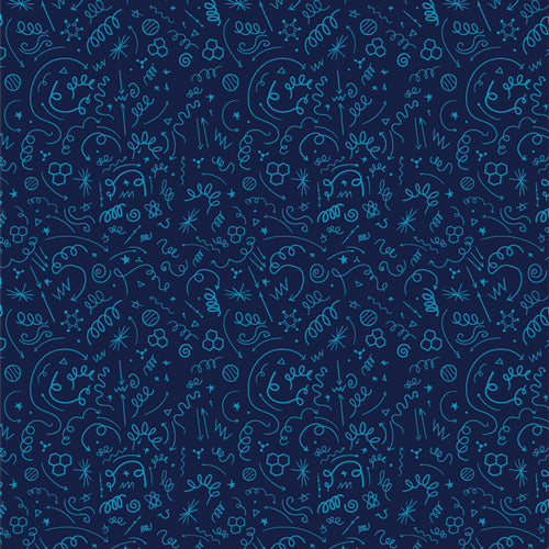 Rocket Science- Lab Doodles for AGF RKS-95404 – Golden Girls Fabric Company